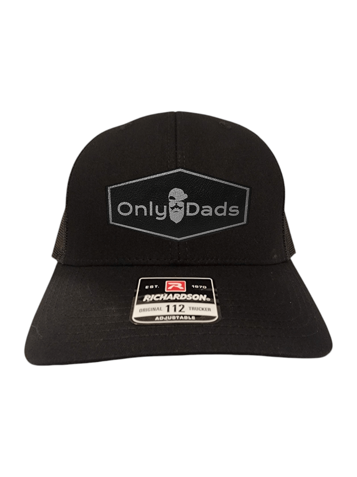 only dads trucker hat - hexagon patch | Trucker Hat for Men – Only Dads USA