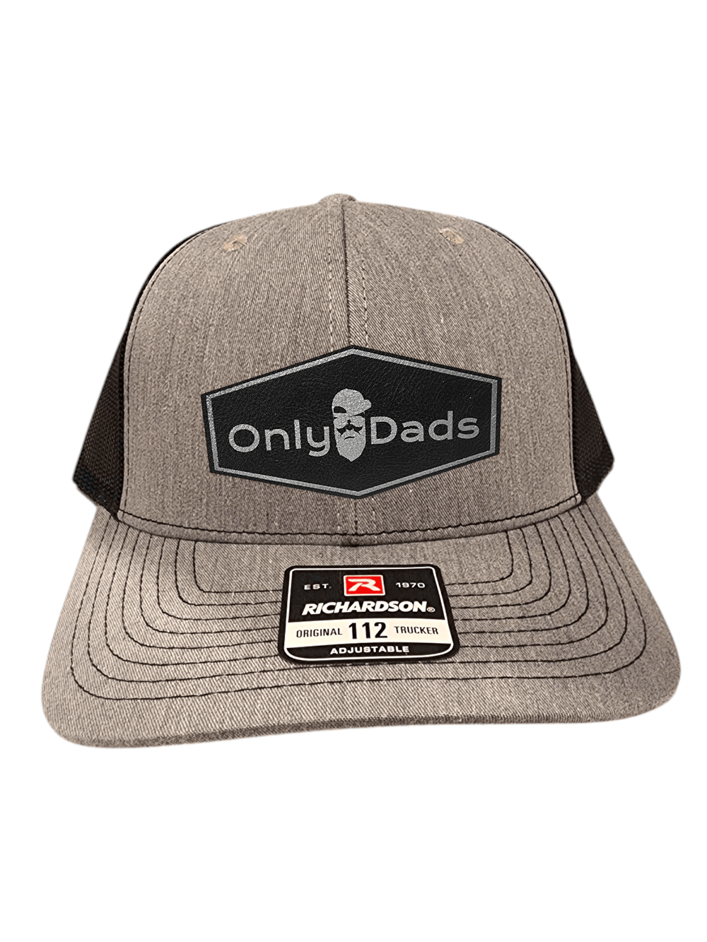only dads trucker hat - hexagon patch | Trucker Hat for Men – Only Dads USA